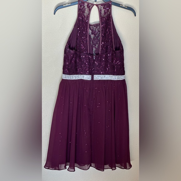 Dear Moon | Dresses | Burgundy Semi Formal Dress | Poshmark